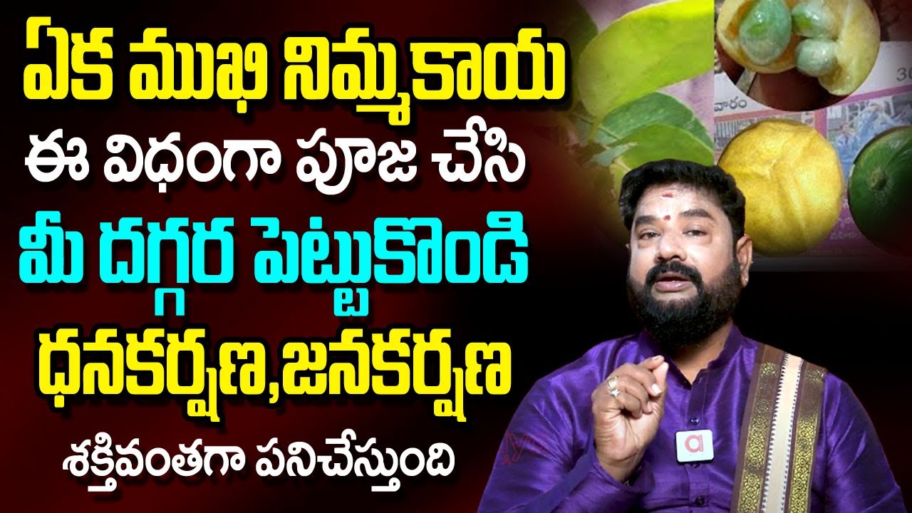 Uses Of Ek Dar Nimbu | Unknown Fact About Ek Dar Nimbu | Bramha Sri Y ...