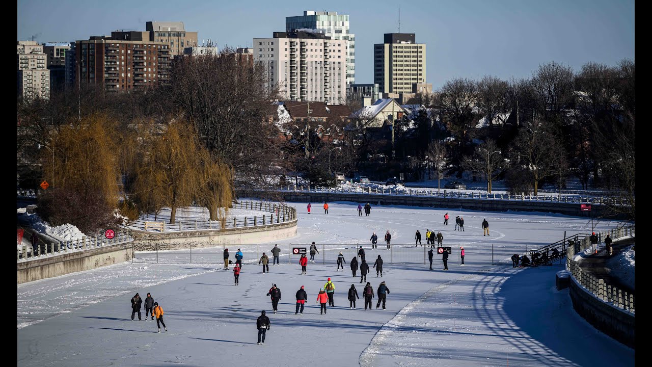 Rideau Canal Skateway opens for the first time in two years - YouTube