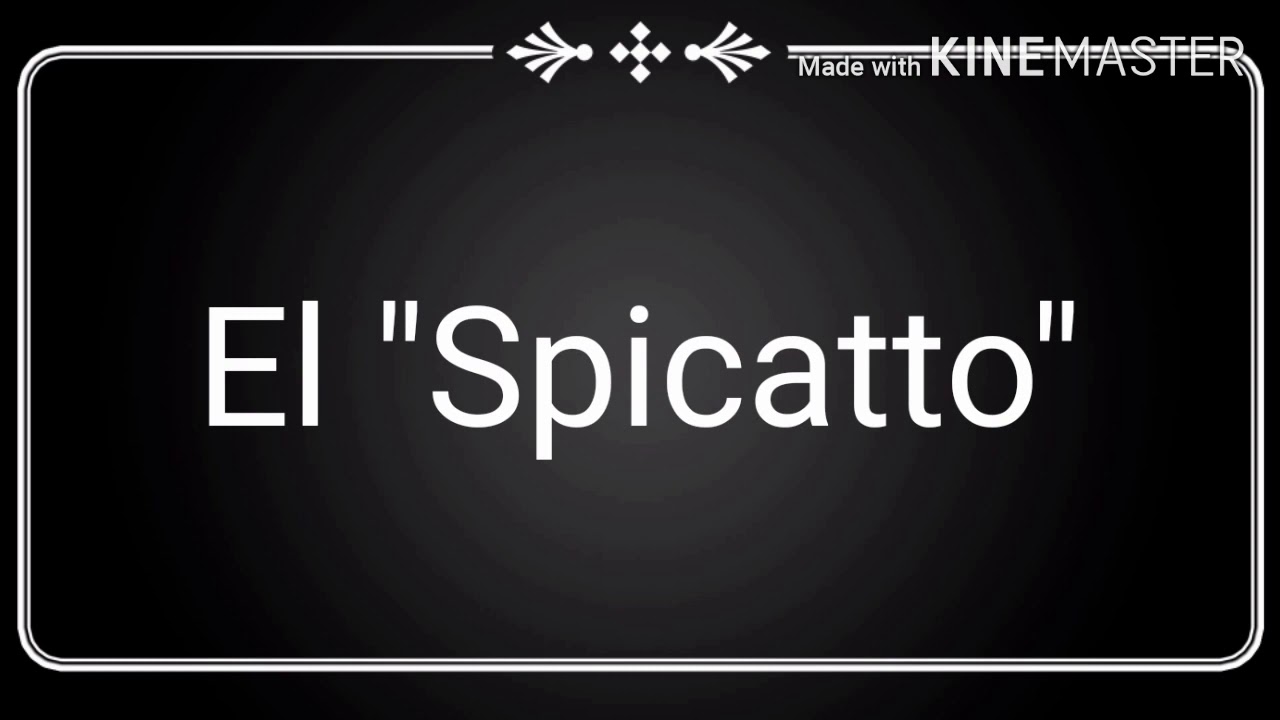 Golpes de arco. Spiccato. Exposición sobre el violín - YouTube