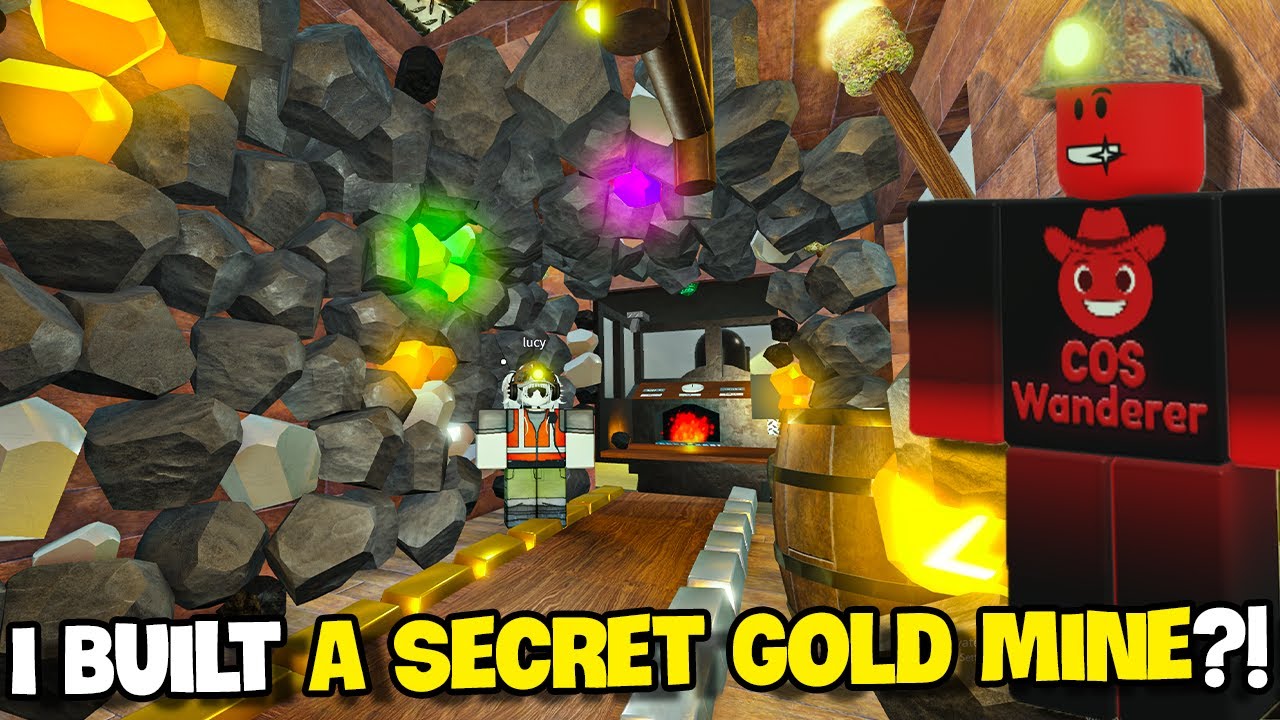I Built a Secret Gold Mine in Dead Rails! - YouTube