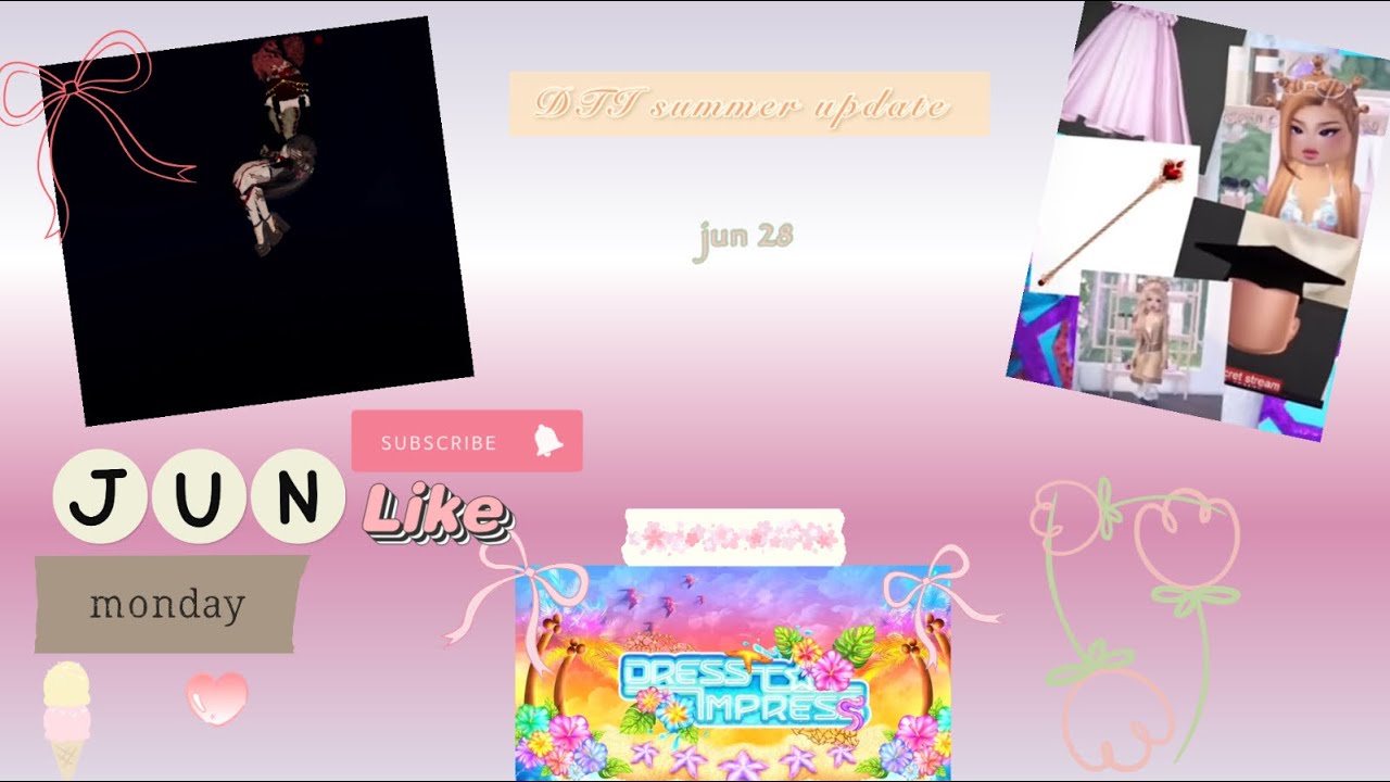 DTI summer update info 🧜🧜‍♀️🧜‍♂️🌷🌸💐 - YouTube