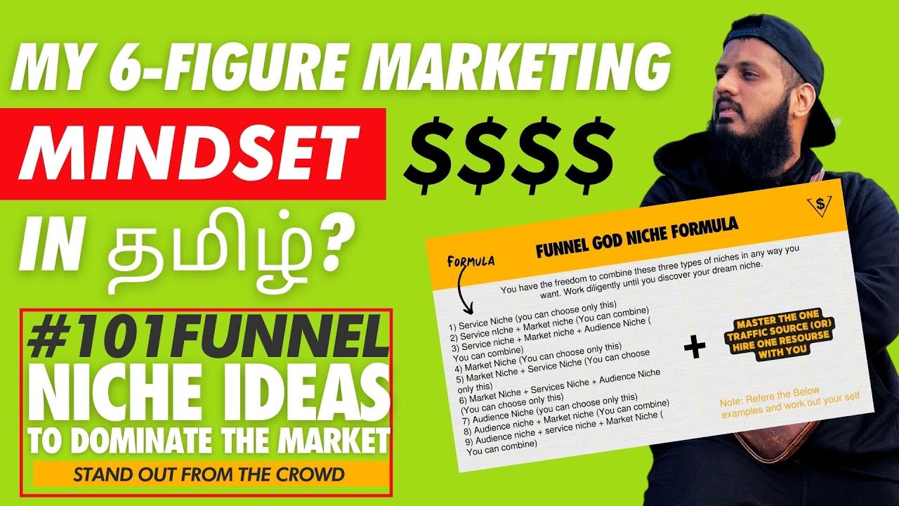 Mastering Digital Marketing Mindset In Tamil (தமிழ்) & Niche Strategies | Funnel God - Jame ...