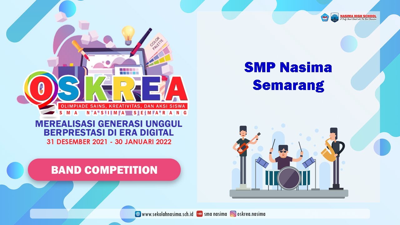 Oskrea 2022 | Band | SMP Nasima Semarang - YouTube