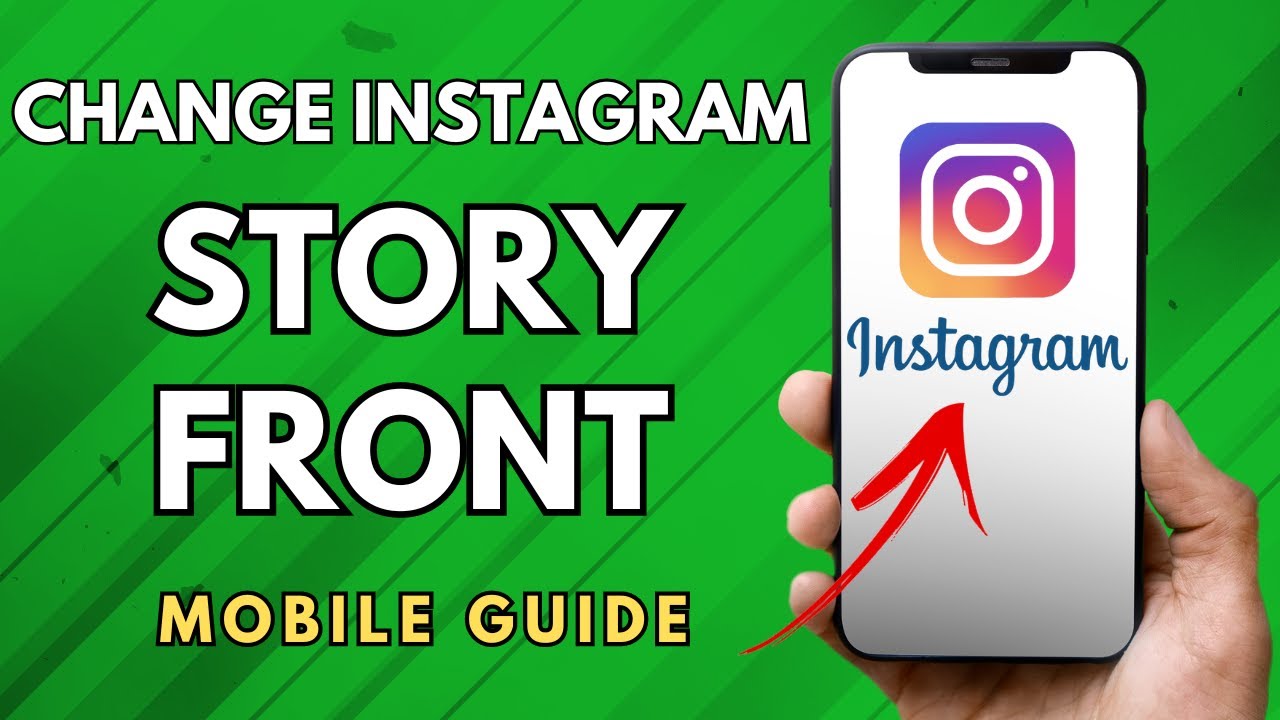 How To Change Instagram Story Front - (Simple Guide!) - YouTube