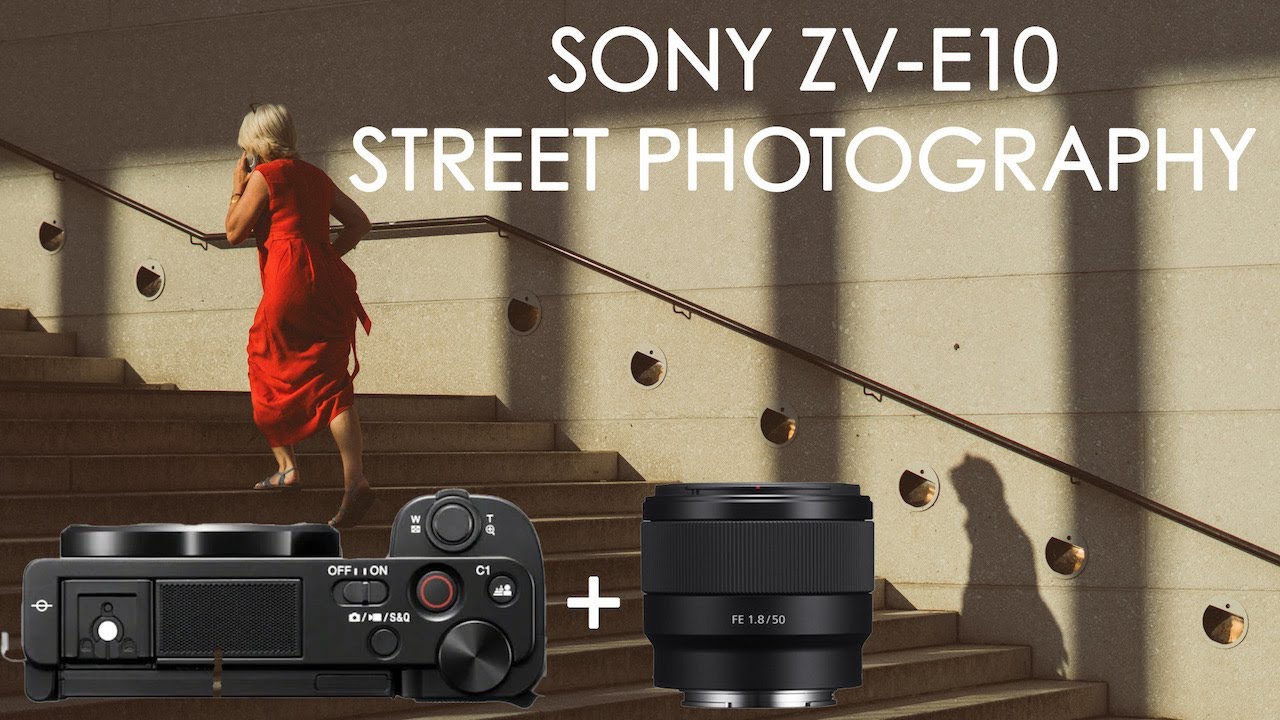 Small Street Photography Setup - ZV-E10 & 50mm - YouTube