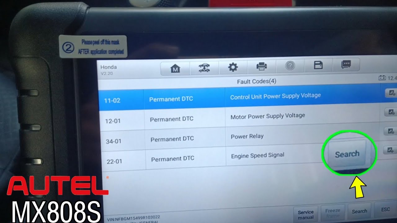 Autel MX808s DTC Sharch Feature Explore | OBD Scanner | Calibration ...