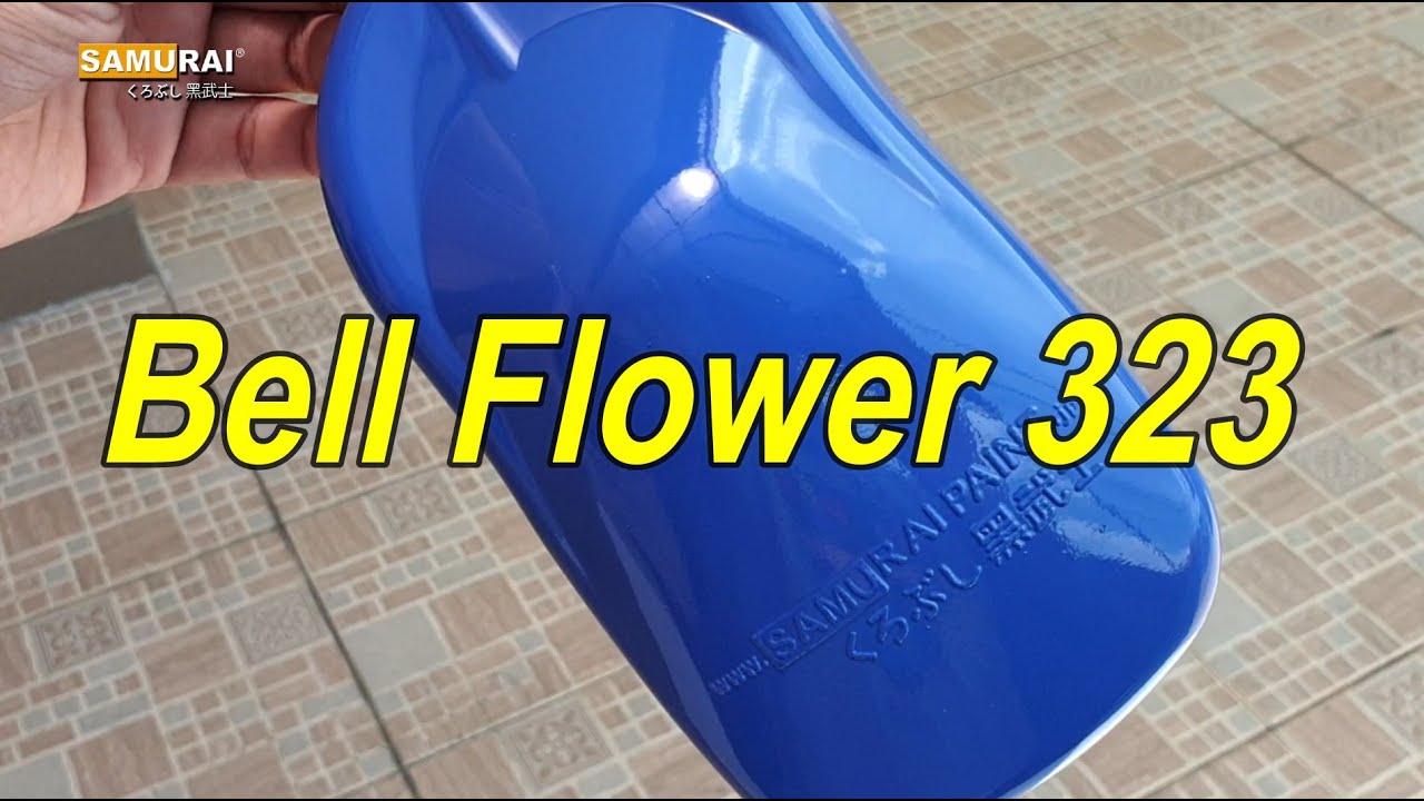 Samurai Paint : Tips Pengecatan Bell Flower 323 - YouTube