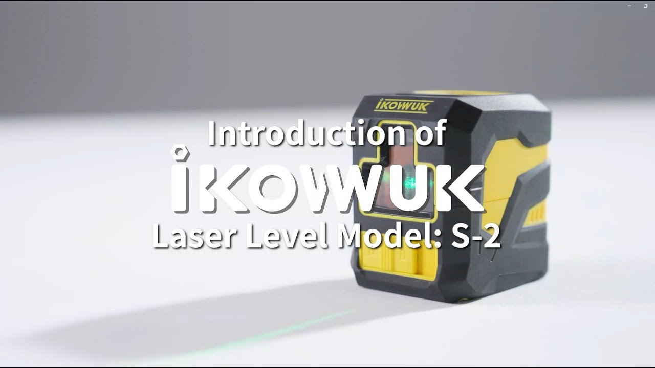 Introduction of iKOVWUK Laser Level Model: S-2 - YouTube