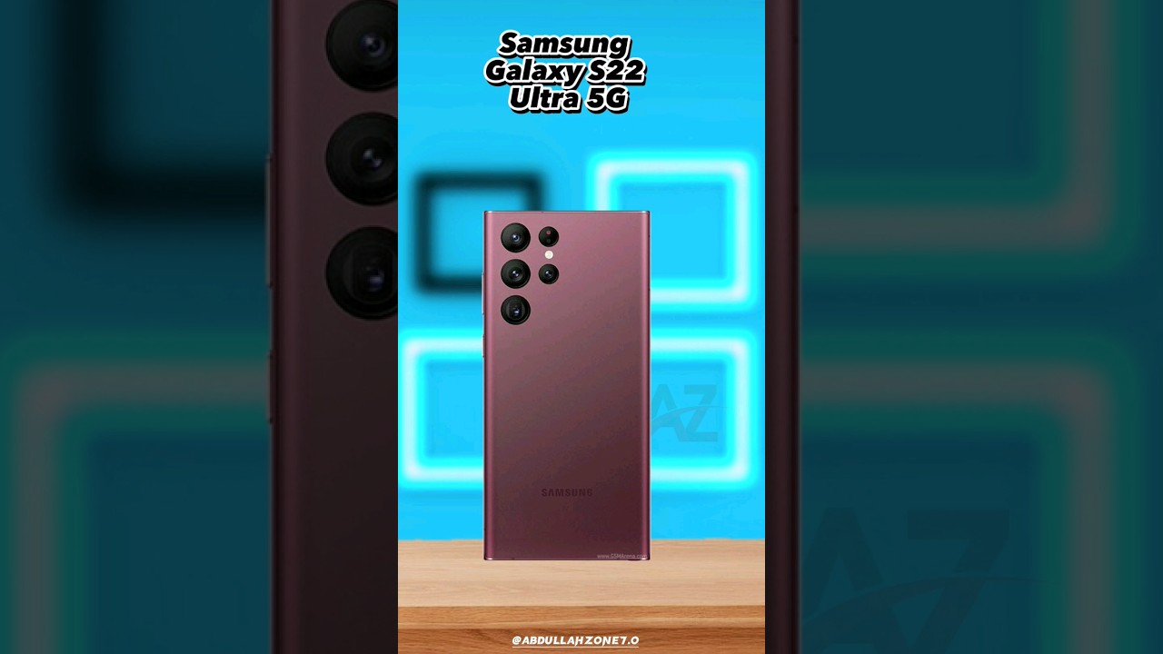 Samsung Galaxy S22 Ultra 5G SPECIFICATIONS - YouTube