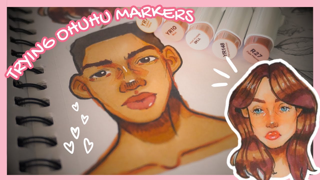 TRYING OHUHU MARKERS FOR THE FIRST TIME - YouTube