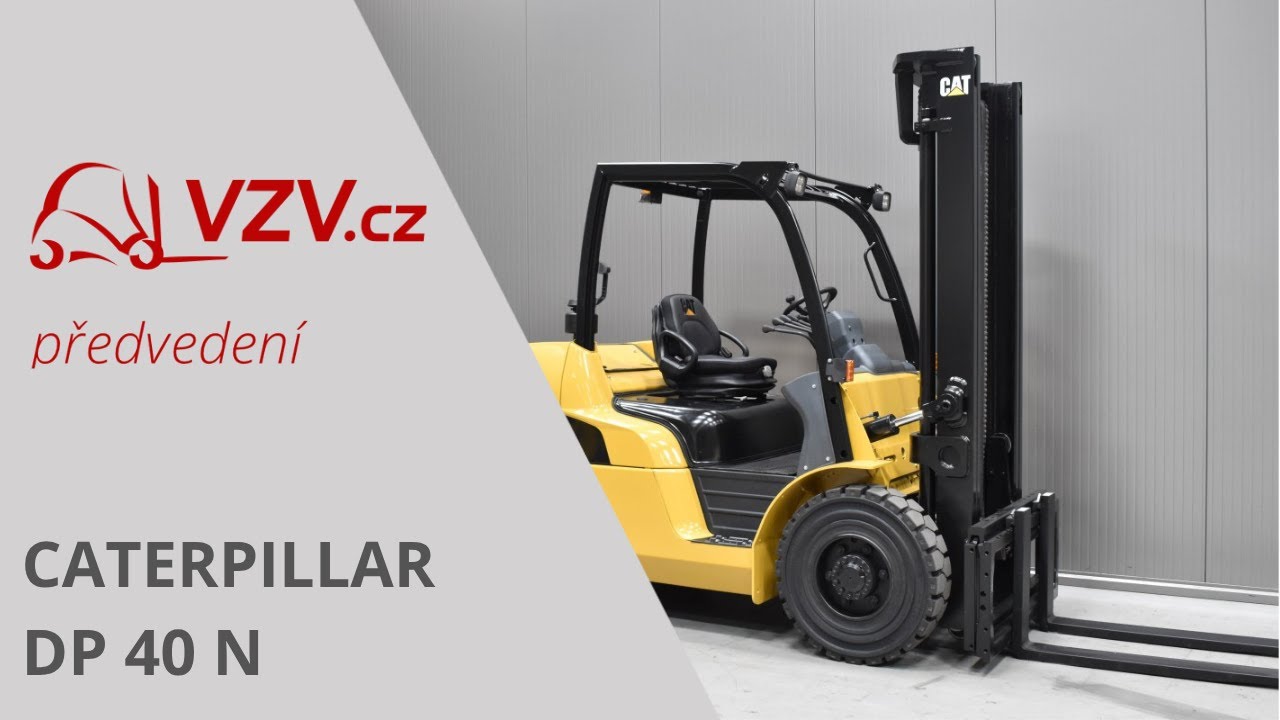 54257 - CATERPILLAR DP 40 N - Diesel WWW.VZV.CZ - YouTube