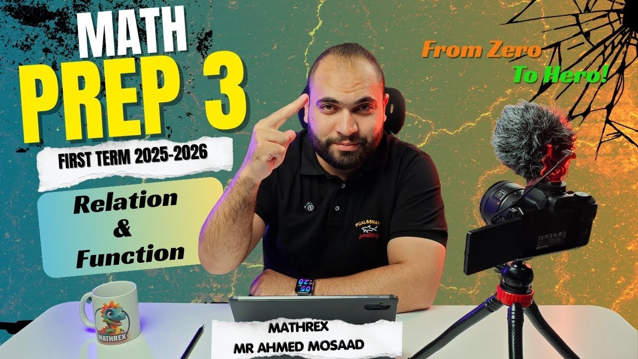 Math | Prep 3 | Unit 1| Relation - Function - YouTube