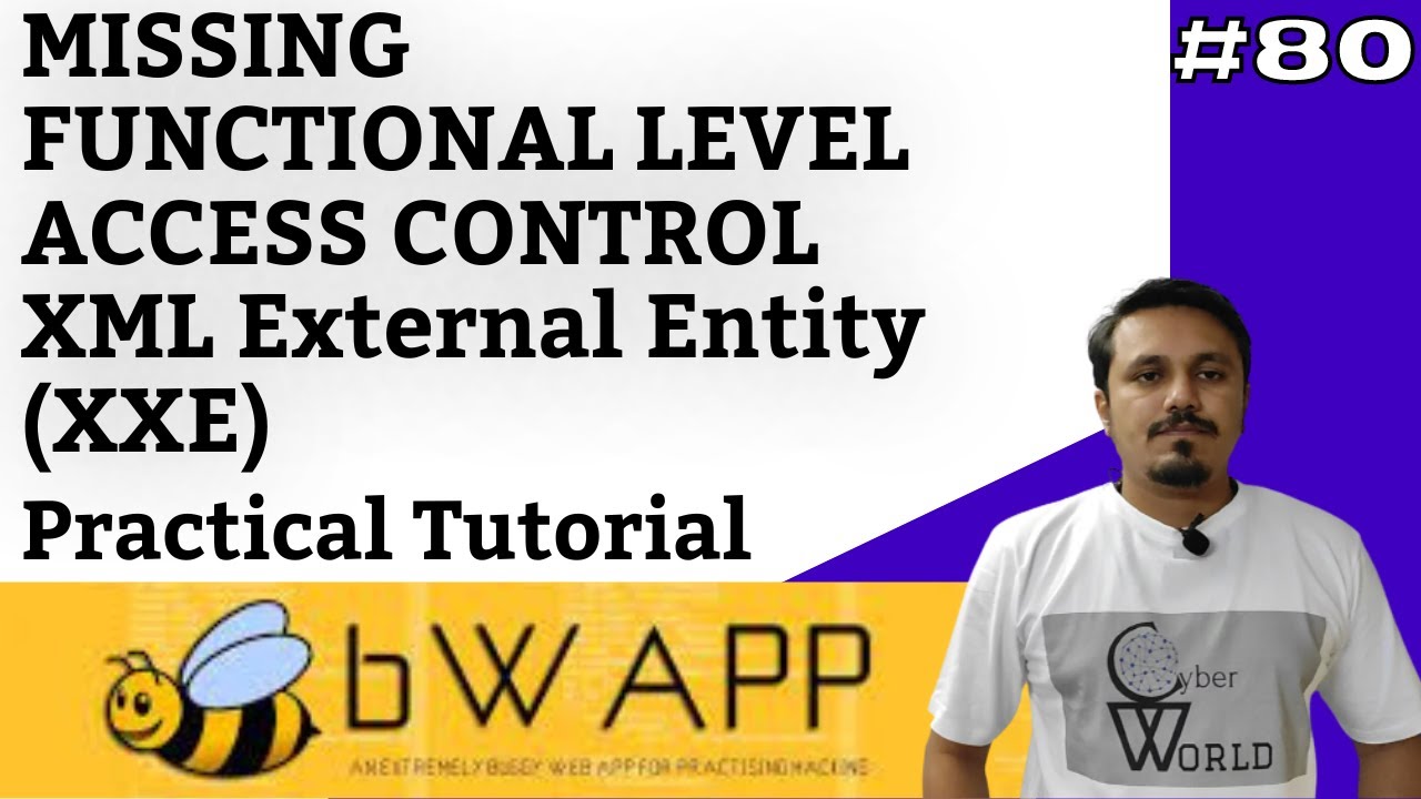 Xml External Entity Attacks Xxe Bwapp Bwapp Tutorial Xxe Vulnerability Cyber World 7723