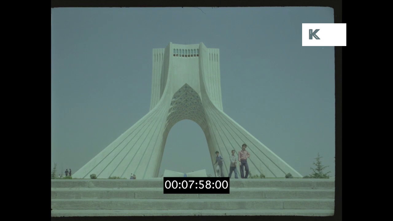 1978 Tehran Azadi Tower, 1970s Iran in HD | Kinolibrary - YouTube