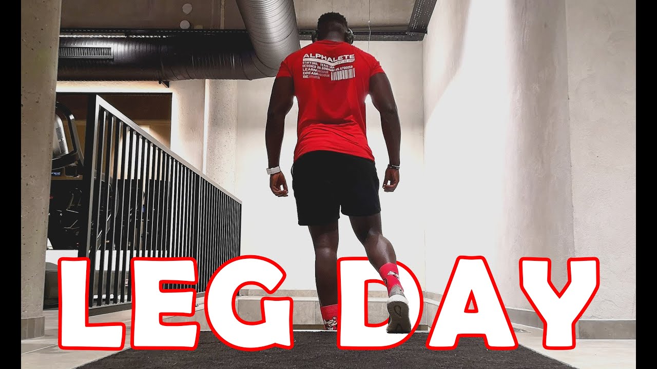 EPIC LEG WORKOUT - The GYM is COMPLETE - YouTube