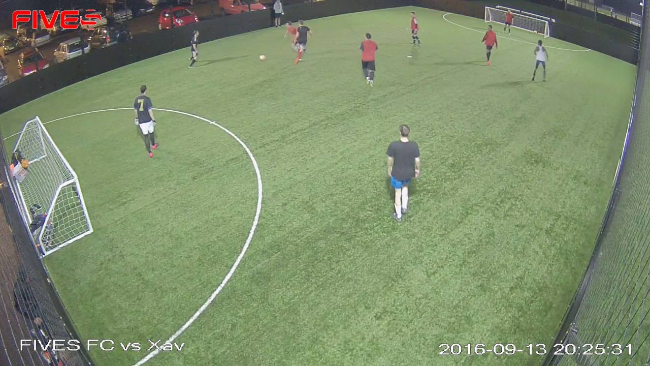 257235 Pitch1 Fives Soccer Centre Camera1 FIVES FC vs Xavi Dodgers ...