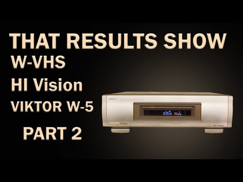 Hi Vision VHS Analog Video Recordings vs D VHS Show and test Final ...