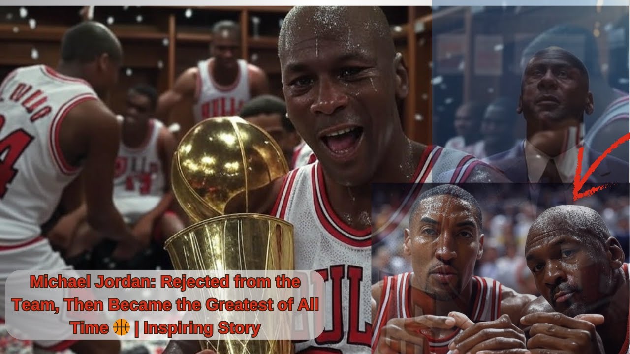 Michael Jordan: Rejected from the Team, Then Became the Greatest of All ...
