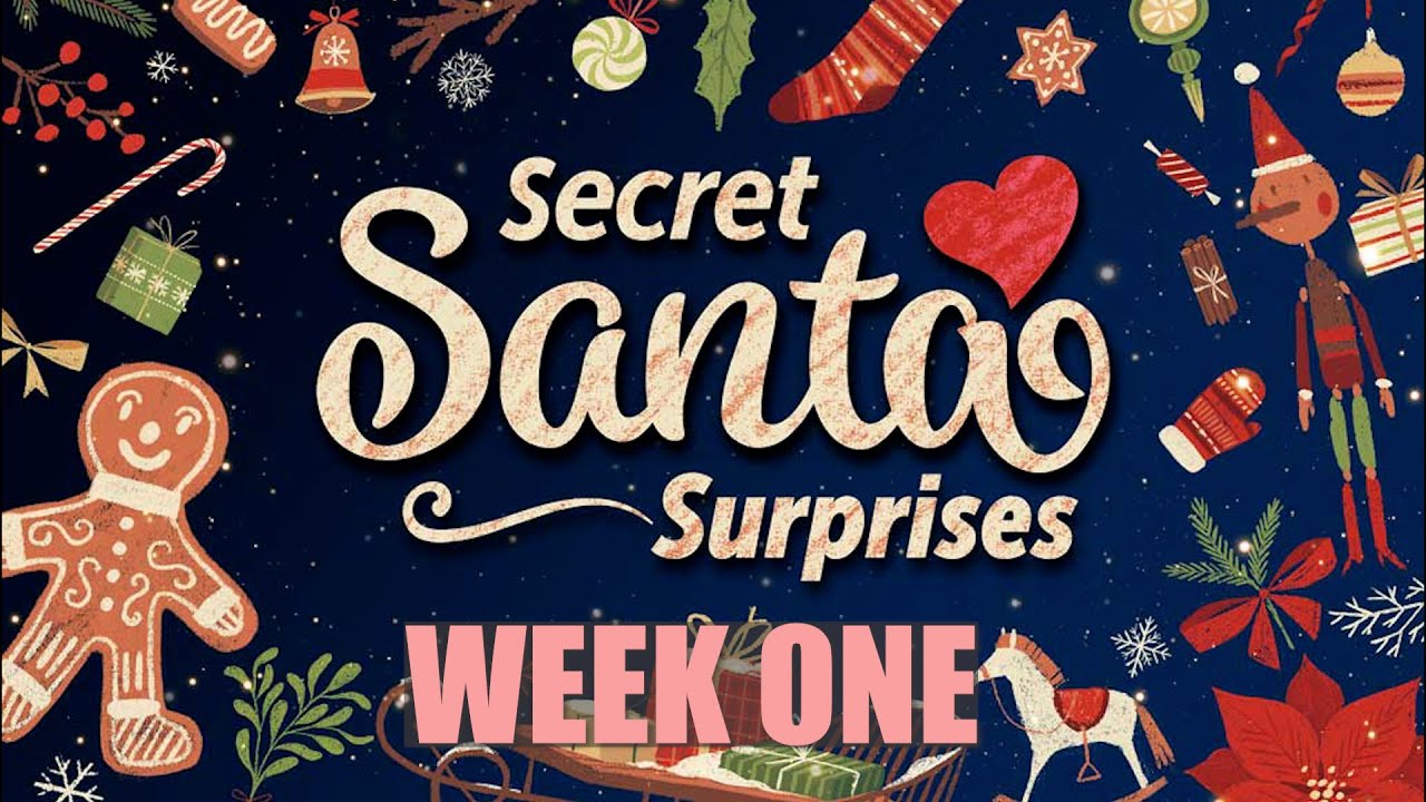WEEK 1: All our Secret Santa surprises from Week 1 (2024) - YouTube