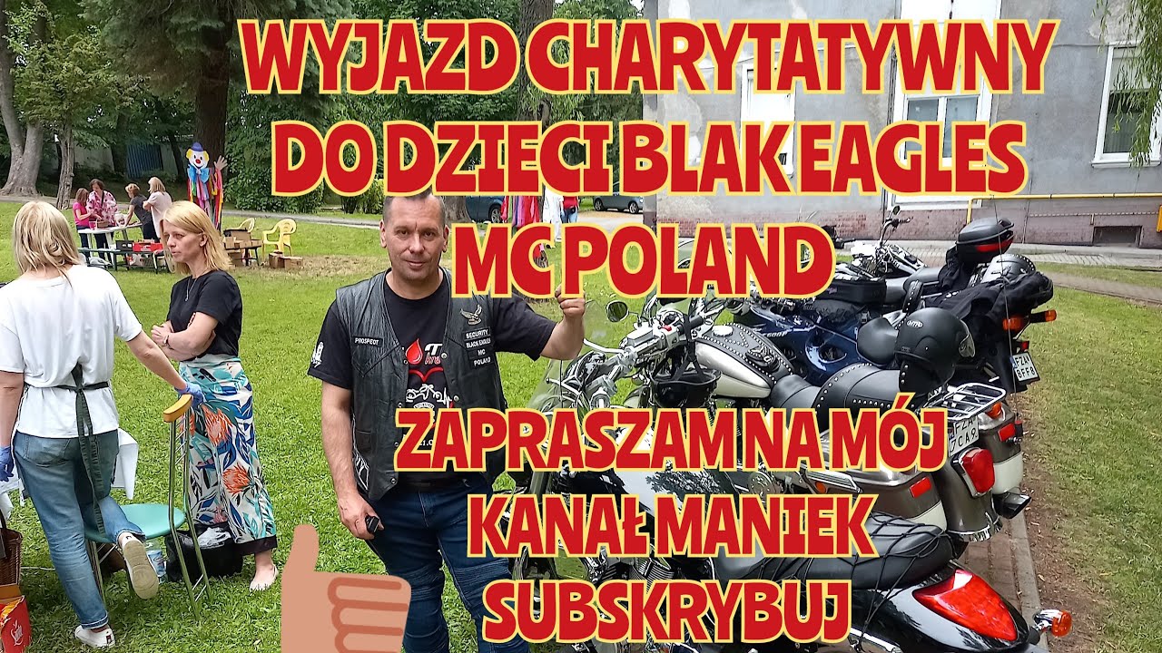 BLACK EAGLES MC POLAND FESTYN OŚERODEK SZKOLNO WYCHOWAWCZY ŻARY - YouTube