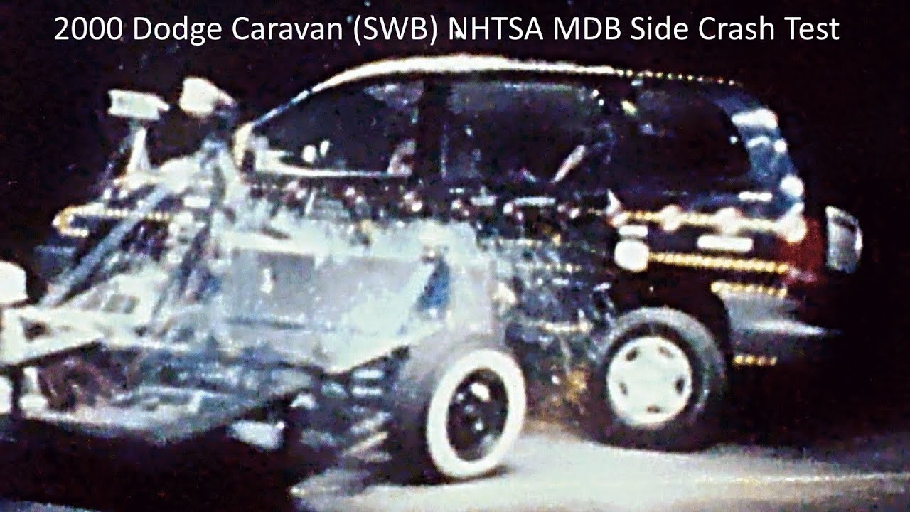 1996-2000 Dodge Caravan / Plymouth Voyager (3-Door / SWB) NHTSA MDB ...