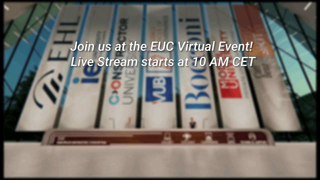EUC VIRTUAL EVENT - 10 AM SESSION - YouTube