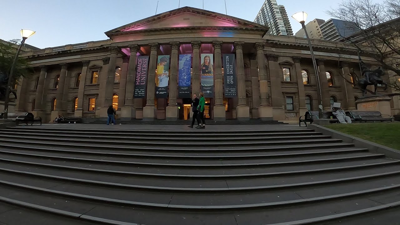 State Library Victoria located in Swanston Street/ Melbourne/ Victoria ...