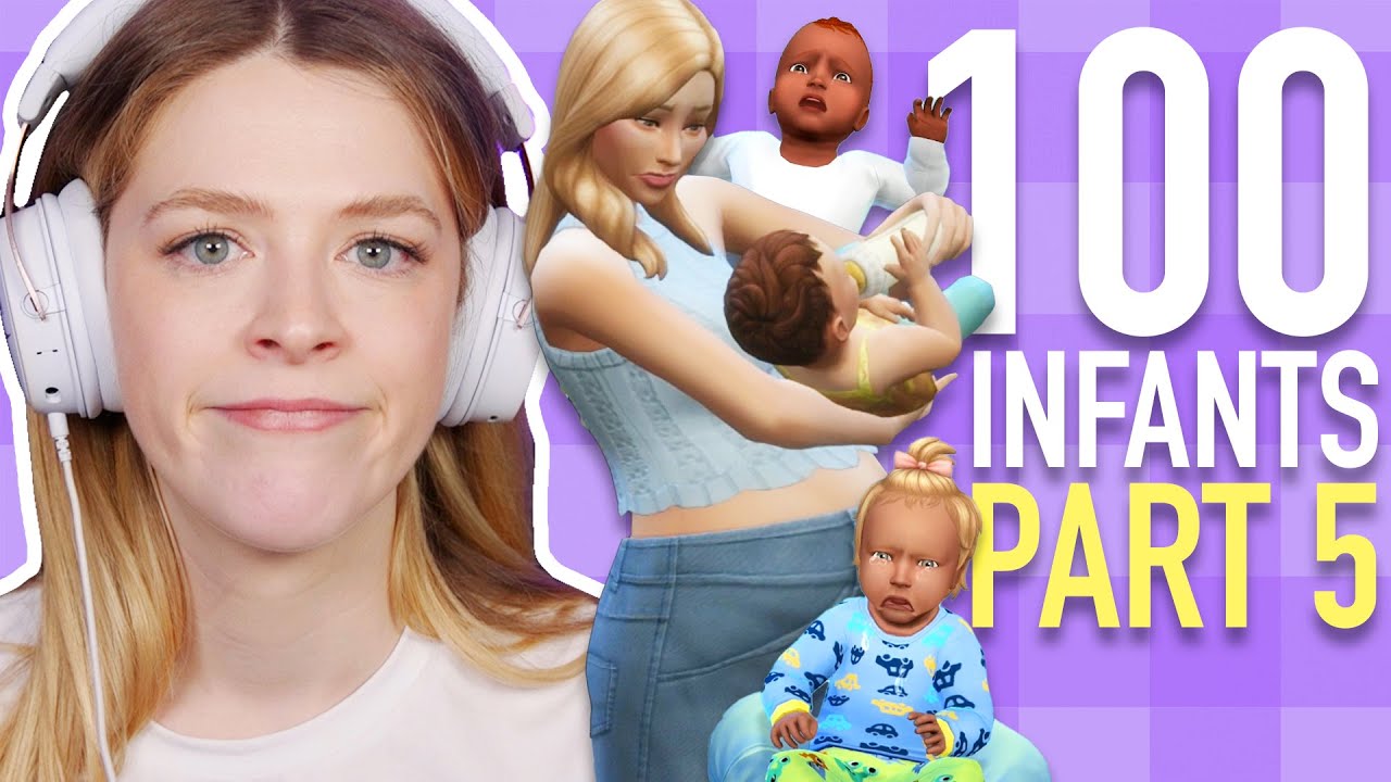 Can You Raise 8 Children With 1 Parent In The Sims 4? | 100 BABY ...
