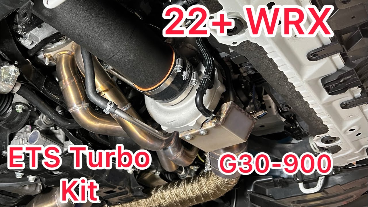 22+ WRX ETS Quick Spool Turbo Kit Install // The Movie - YouTube