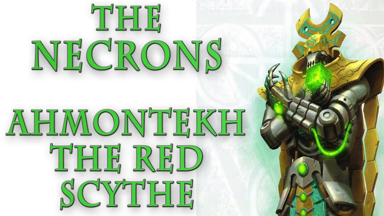 Warhammer 40k Lore - Ahmontekh, The Red Scythe - YouTube