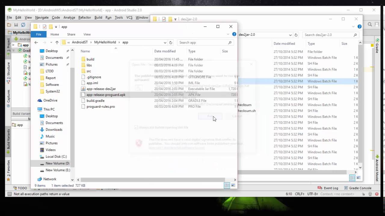 Demo decompile & proguard - YouTube