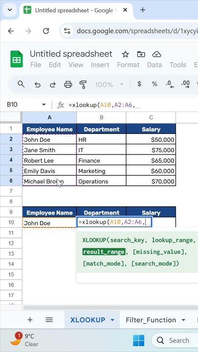 Master XLOOKUP in Excel – The Ultimate Lookup Function! #shorts #excel ...