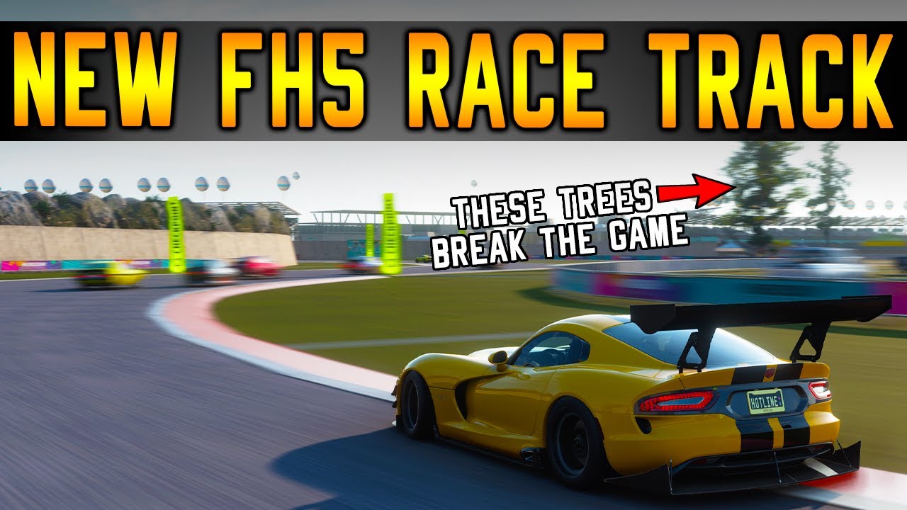 My First FH5 ELI Project: Red Bramble Raceway Build Diary - YouTube