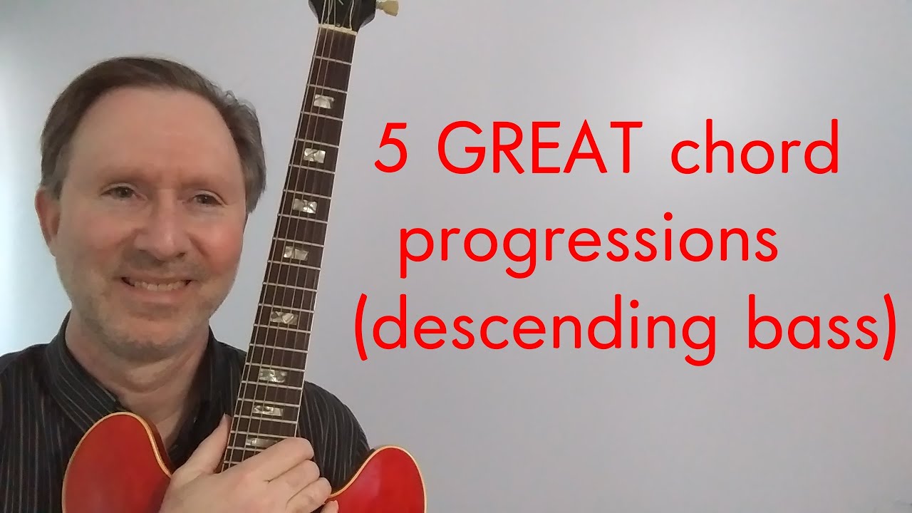 Chord progressions with descending bass - YouTube