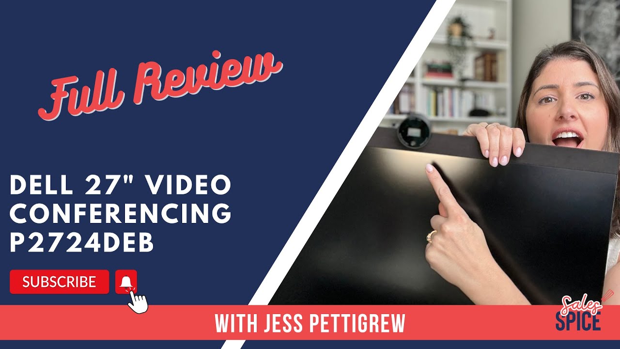 Dell 27 inch Monitor for Video Conferencing - P2724DEB Full Review ...