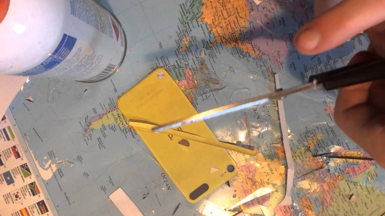 How to make a fake iPod touch 5 - YouTube