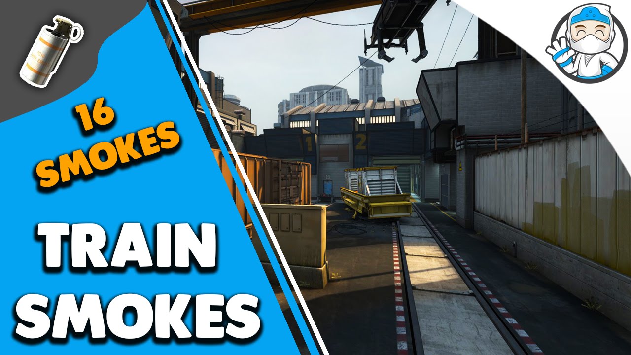 CS:GO - 16 Awesome Train Smokes (Smoke Tutorial) - YouTube