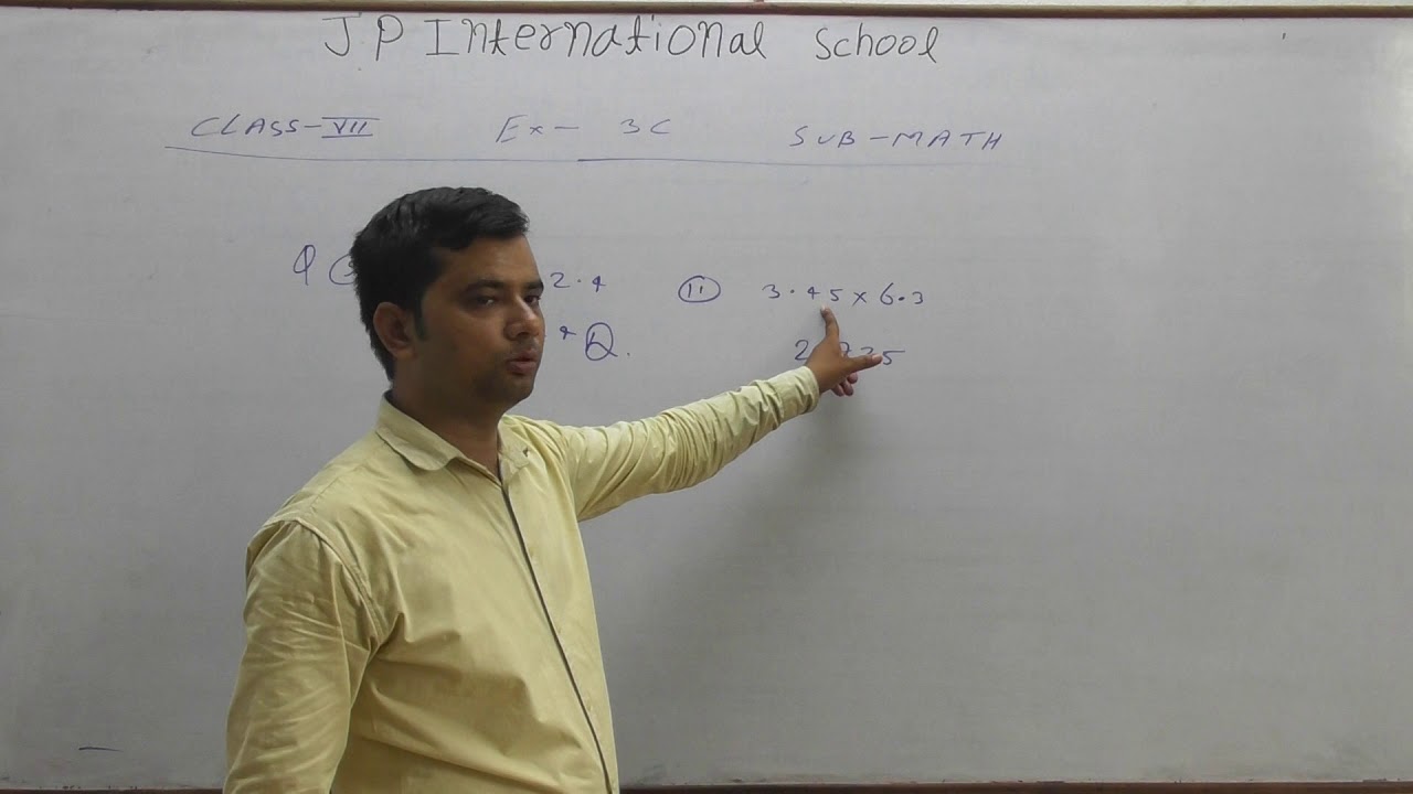 SANTOSH SIR -CLASS -VII -MATH - YouTube