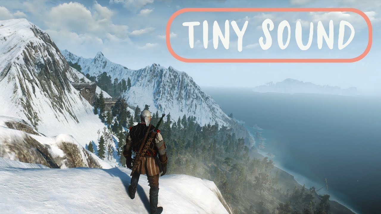 The Witcher 3 - Snowy Mountain, Snow, Wind, Birds Ambience (Daily ...