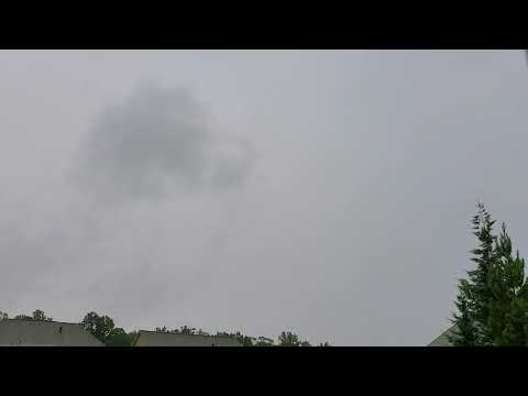 Huge Severe Thunderstorm With Loud Clapping Thunder & Lightning Bolts ...