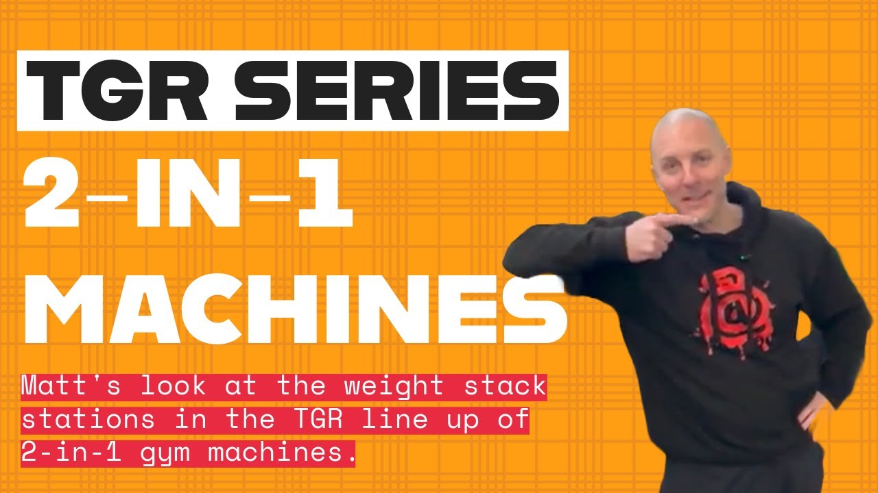 A look at the TGR Series 2-in-1 Weight-Stack Machines #gymmachines ...