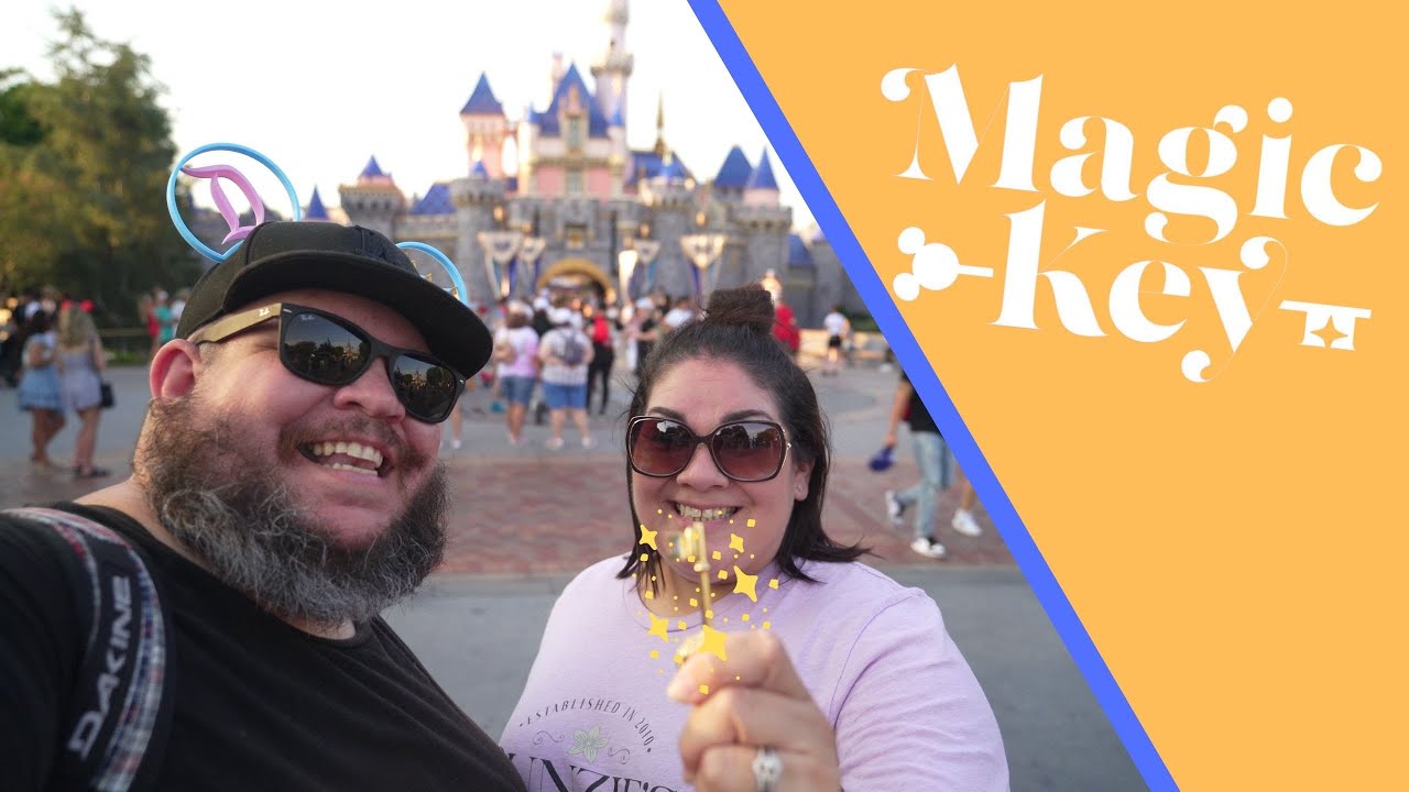Using your Disneyland Magic Key for the First Time! - YouTube