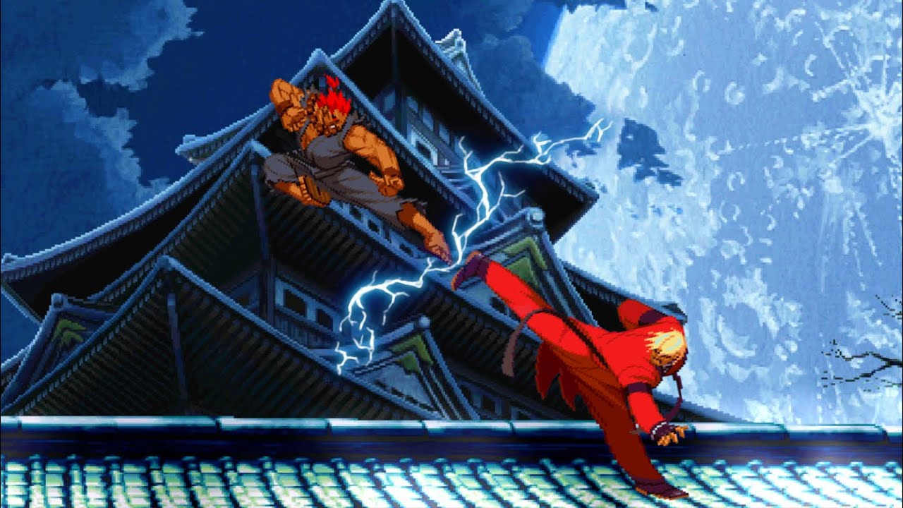 Akuma VS Rugal Bernstein [Capcom VS SNK 3][Street Fighter][The King Of ...