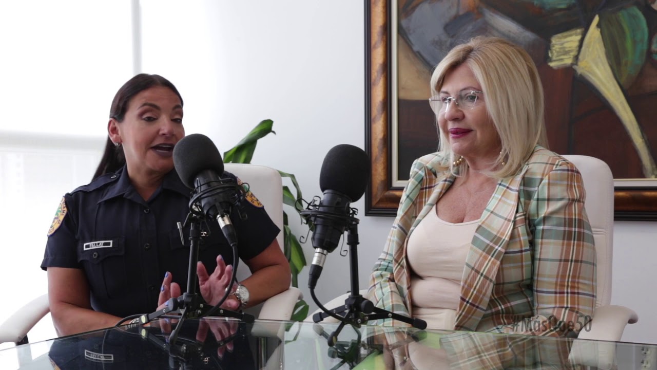 Lina "MÁS QUE 50" | Podcast # 24 con Kenia B. Fallat oficial de policía ...
