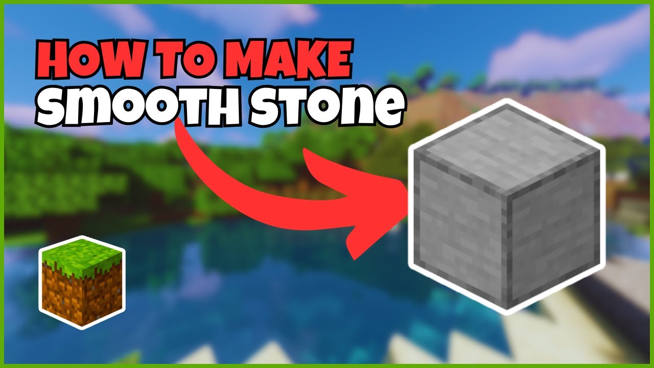 How to Make Smooth Stone in Minecraft Java & Bedrock - YouTube