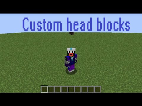 Minecraft!: How to Get Custom Head Blocks!!!! - YouTube