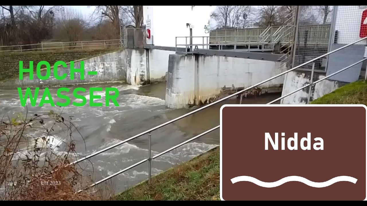 Die Nidda in Frankfurt (1) | bei Hochwasser von der Mündung bis zum ...
