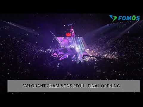 [4K/60P] VALORANT CHAMPIONS SEOUL FINAL OPENING CEREMONY #VCT #VCT24 ...