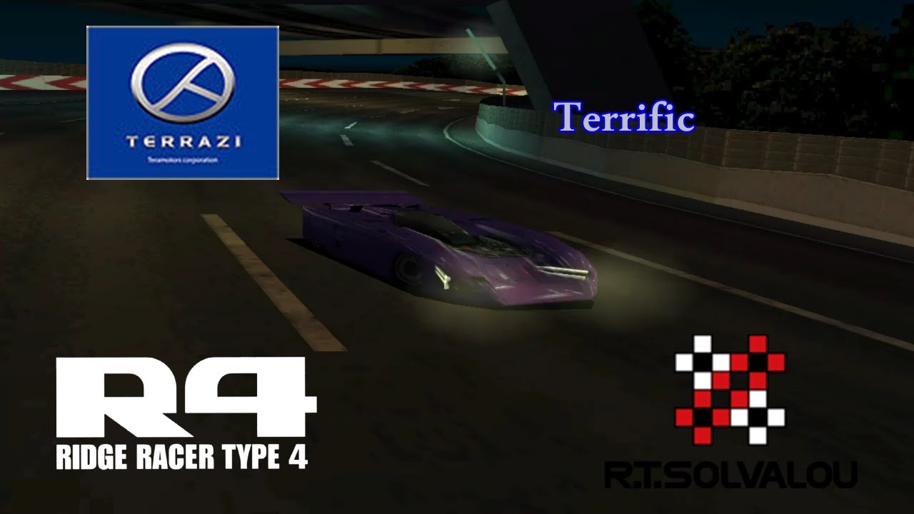 R4 Ridge Racer Type 4 - TA Shooting Hoops (RTS Terrazi Terrific) - YouTube