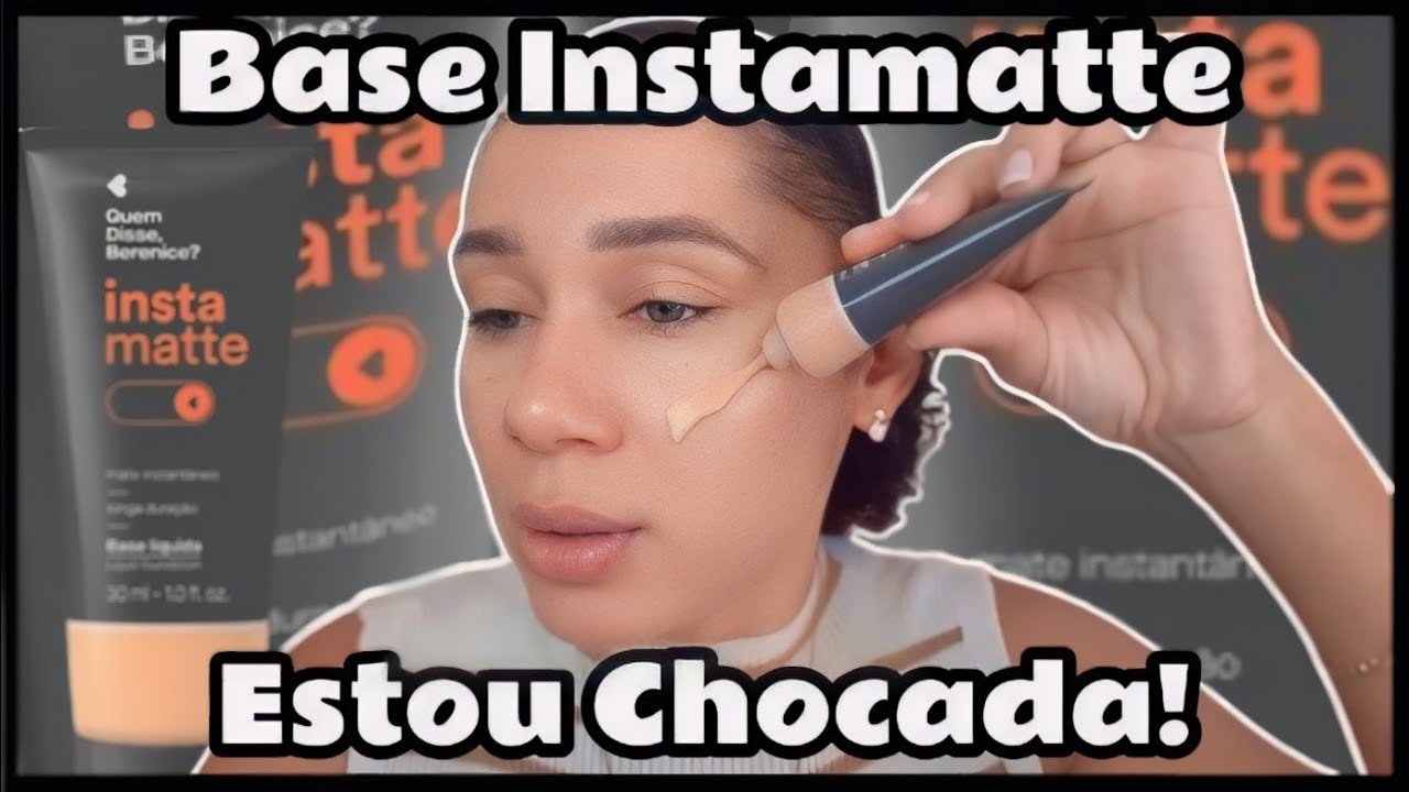 Nova Base Liquida Instamatte de QDB? Longa Duração? Temos!! - YouTube